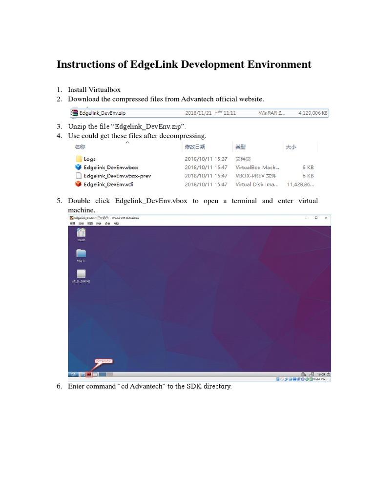 Edgelink - DevEnv User Manual | PDF