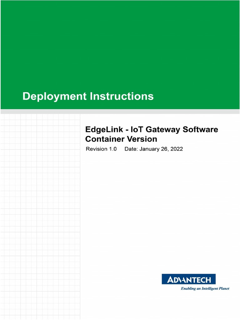 EdgeLink Docker Setup Guide | PDF | Transmission Control Protocol | Dos
