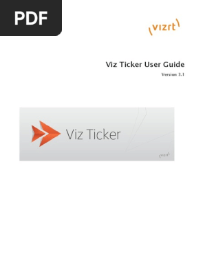 Initialization File Editor Viz Template Wizard Users Guide Vizrt