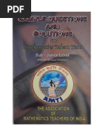 IOQM - Sep - 2024 25 - Question Paper With Answer Key | PDF | Numbers ...