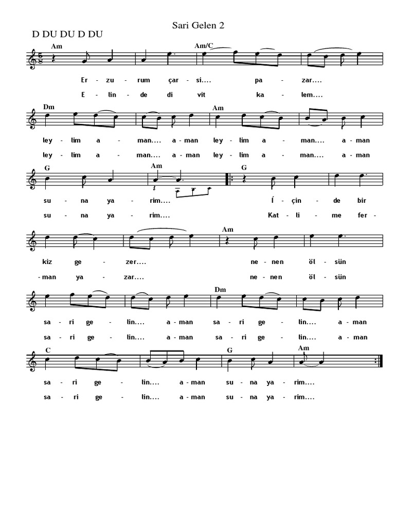 TURK Sari Gelin 3 | PDF