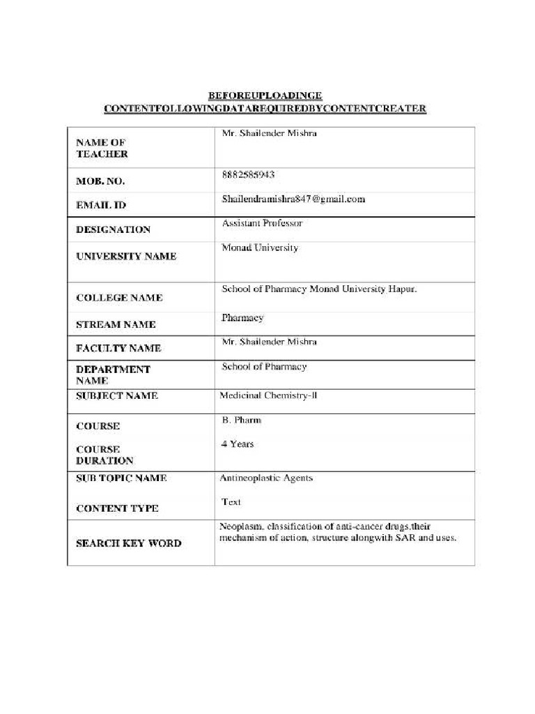 BP-501T Unit-1 Part-4 | PDF