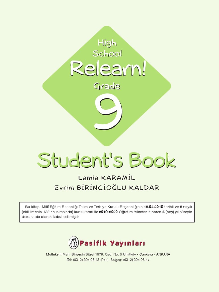 Relearn Student's Book 9 | PDF