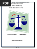 Our Khetiwe Grade 10 Civic Education 2024 | PDF | Constitution | Governance