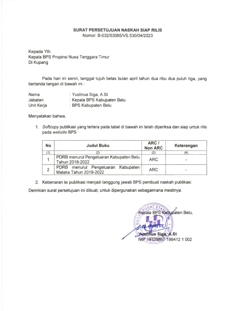 Naskah Siap Rilis PDRB Pengeluaran 2018-2022 | PDF