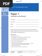 2019 Key Stage 2 Mathematics Paper 2 - Reasoning | PDF
