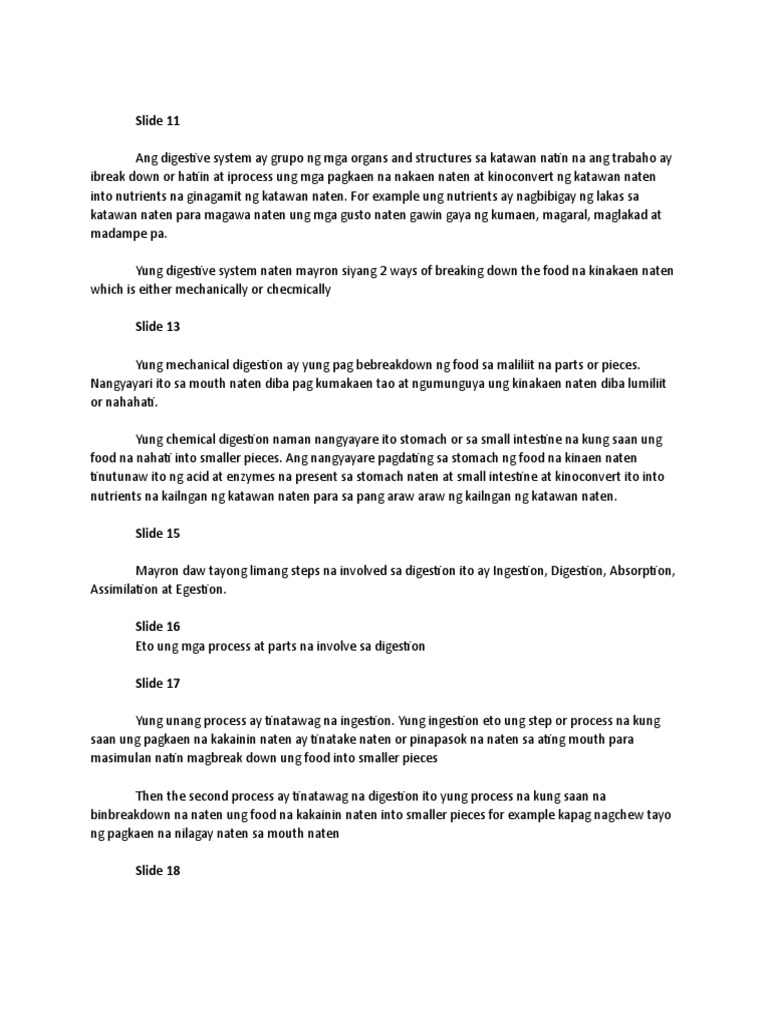 Digestive System Cheat Sheet | PDF