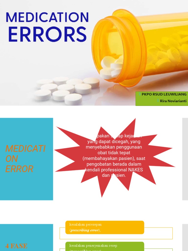 Medication Eror | PDF