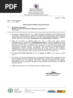 Solicitation Letter - Brigada Eskwela | PDF | Classroom | Schools