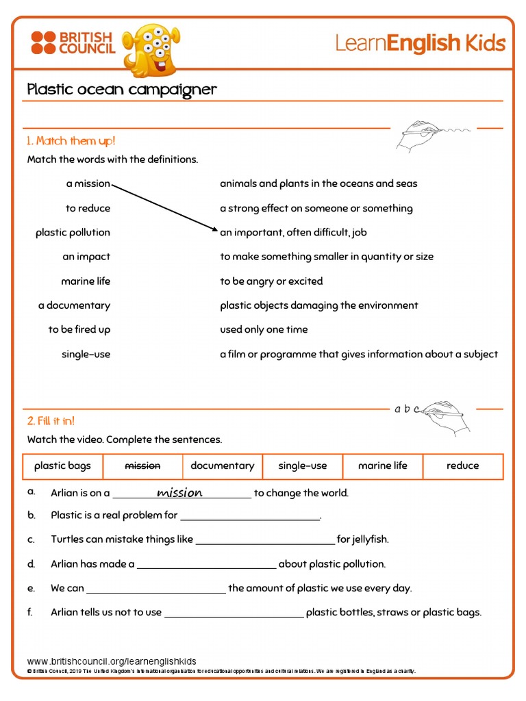 Plastic Pollution Awareness Activities | PDF