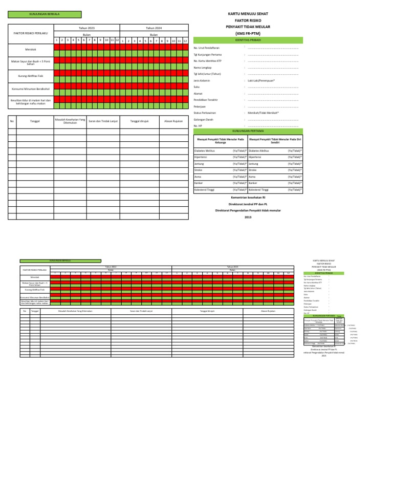 Kms Posbindu 1-1 | PDF