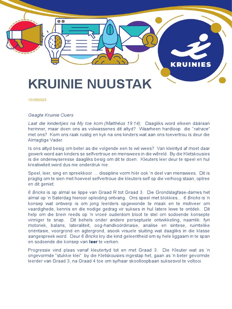 Nuustak 10 Augustus 2023 | PDF
