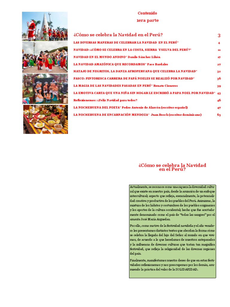 Navidad - Tradiciones y Relatos 1parte | PDF