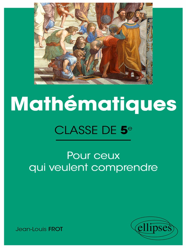 Ellipses Mathematiques Classe de 5eme | PDF