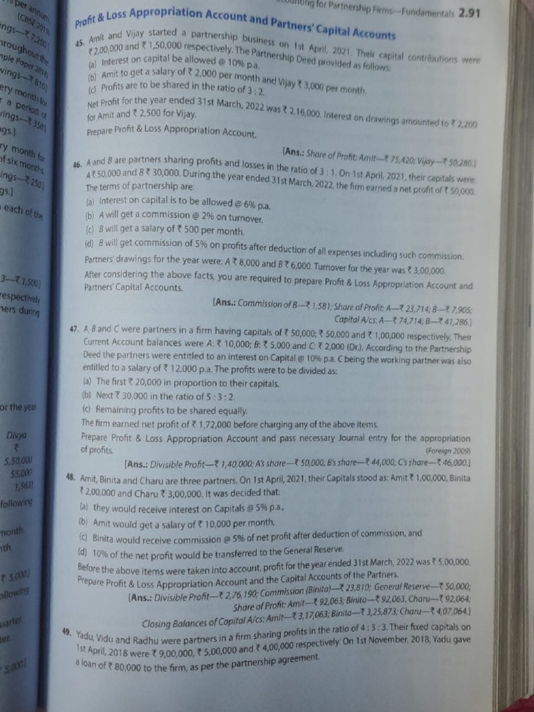 Accounts chapter 2 exercises | PDF