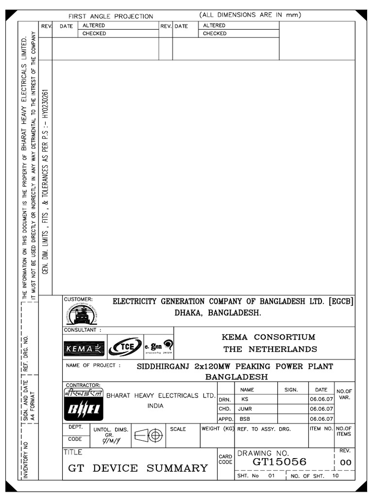 Device Summary GT15056 | PDF
