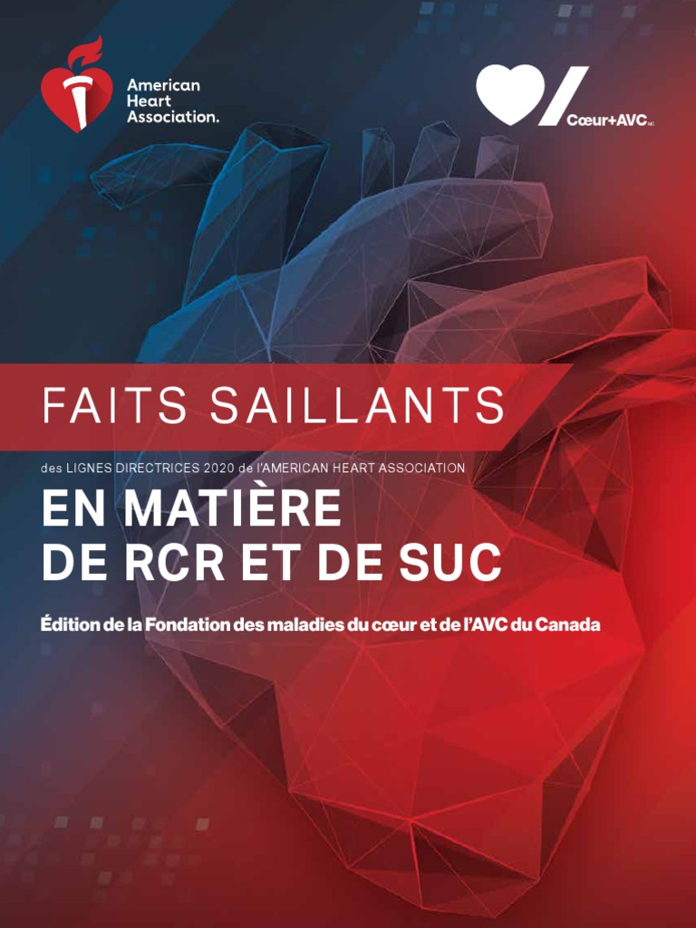 AHA 2020 RCR Reanimation Cardio-Pulmonaire | PDF
