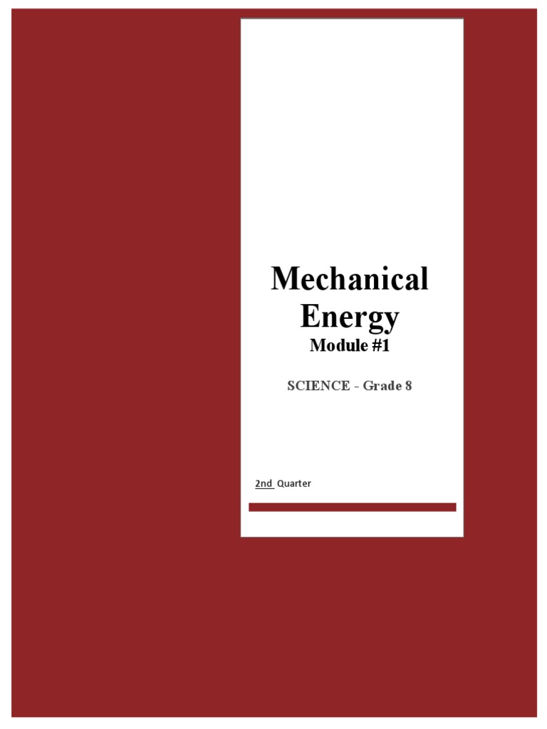 Understanding Mechanical Energy | PDF