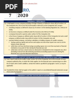 CARO 2020 Compliance Guidelines | PDF | Banks | Corporations