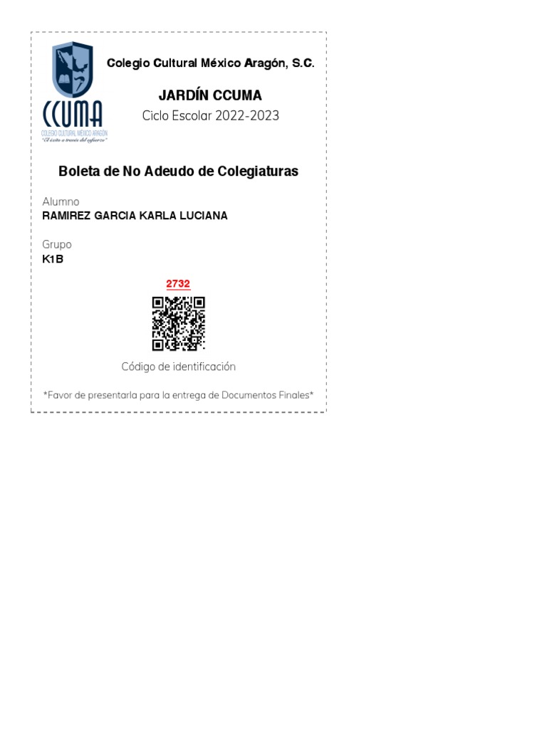 Https:comunidad - ccuma.mx:DV core:Escuela:CajaOnlineV2:NoAdeudo PDF ...