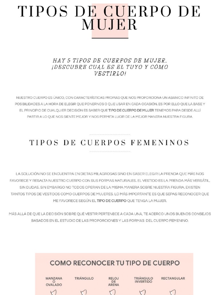 Tipos de Cuerpo | PDF