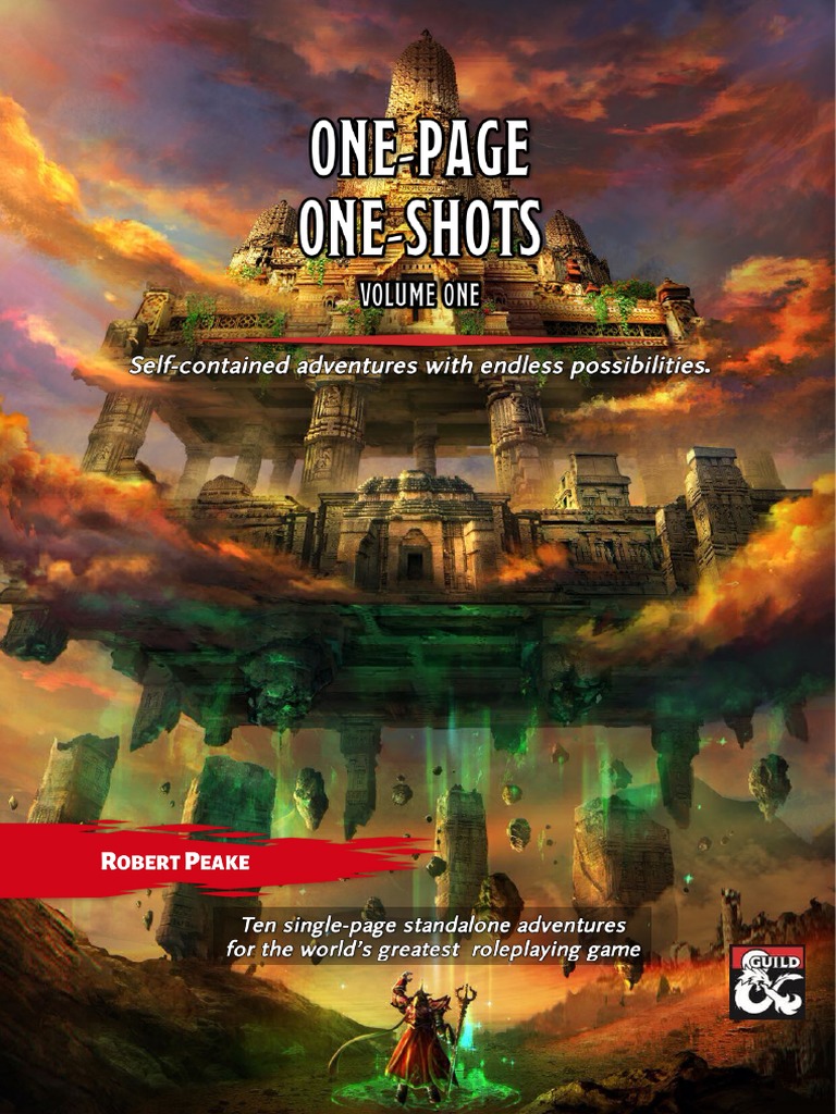 One Page One-Shots Volume 1 | PDF | Dungeons & Dragons | Role Playing Games