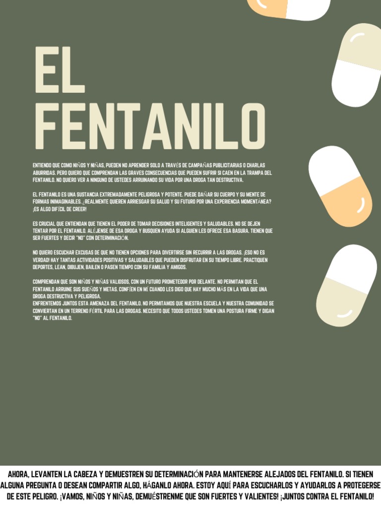 Red Illustrated Drug Awareness Poster | PDF