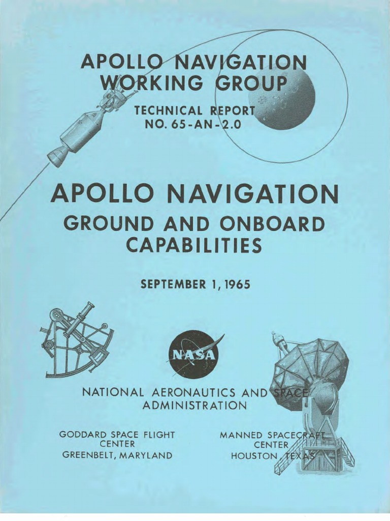 Apollo Navigation Ground and Onboard Capabilities | PDF | Apollo ...