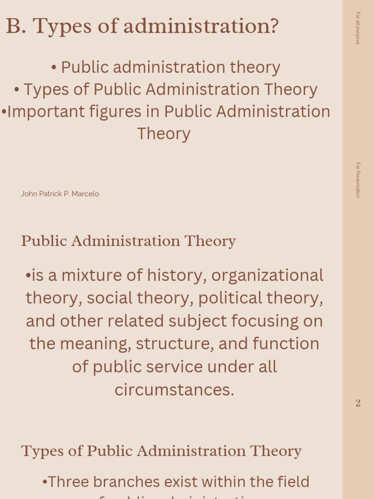 Types of Administration | PDF