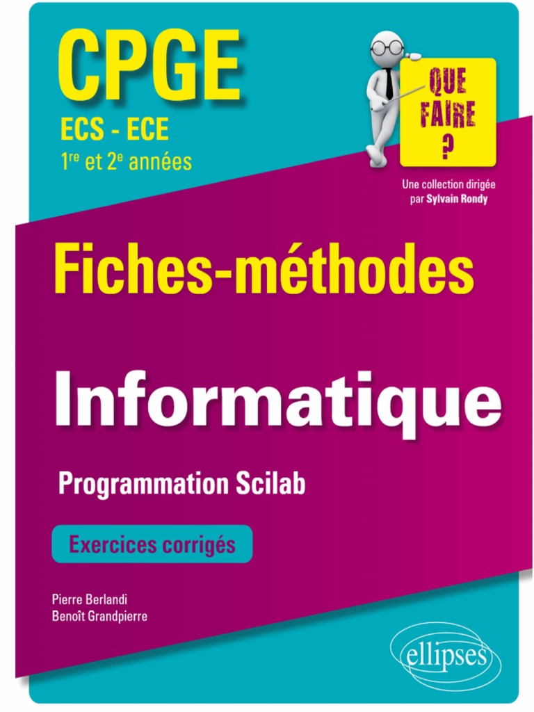 20-Ellipses Cpge Fiche Methode Informatique Scilab | PDF