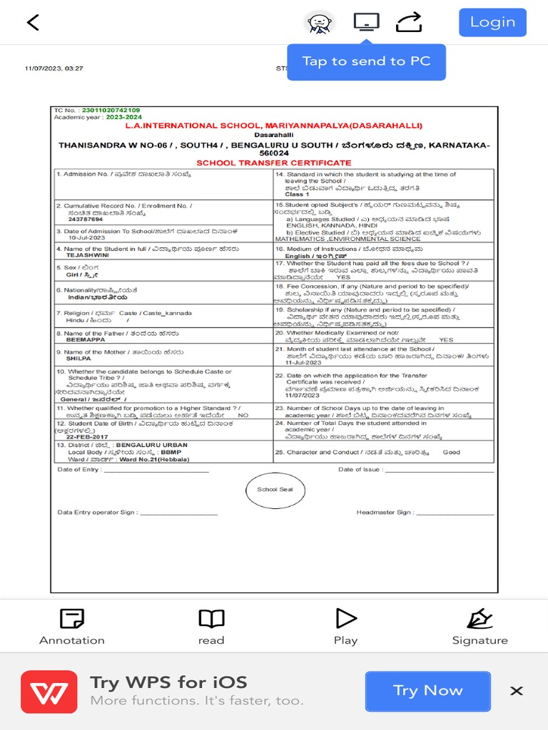 WPS 365 Login and Features Overview | PDF