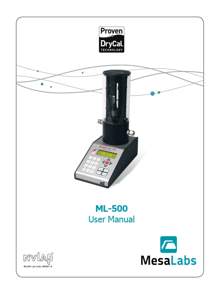 ML 500 Manual - RevJ | PDF