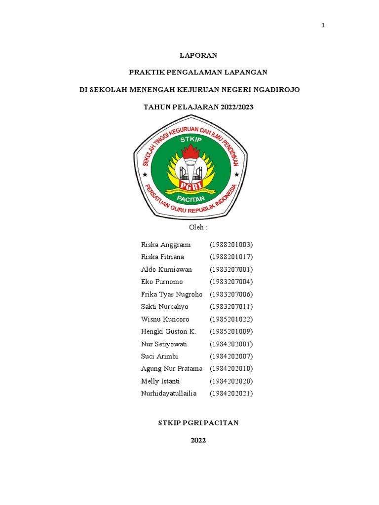 Laporan PPL Kelompok | PDF