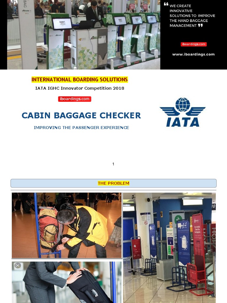 Cabin Baggage Checker | PDF