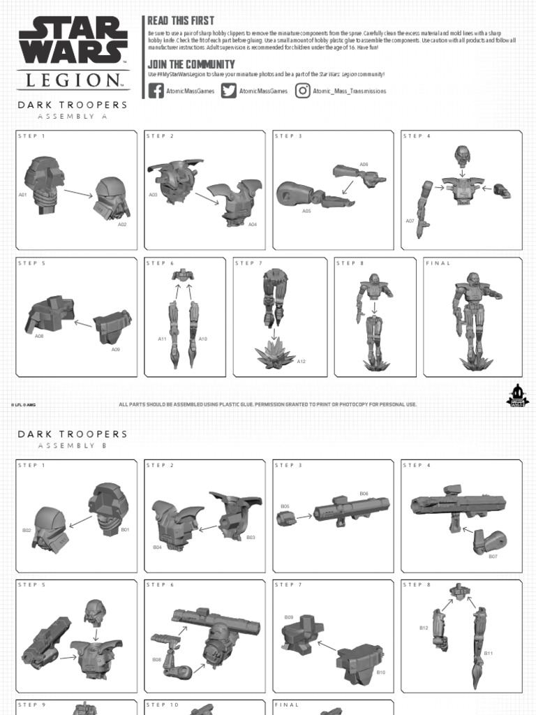 Swl103 Darktroopers Assembly Pdf