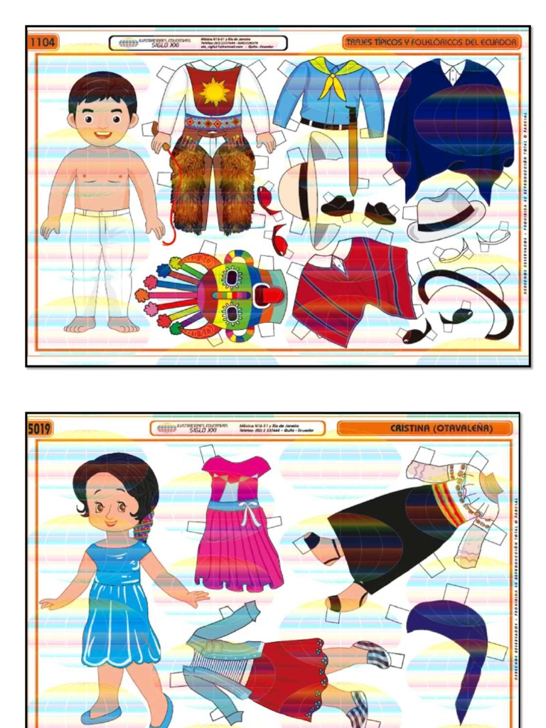 Cucas - Trajes Típicos | PDF