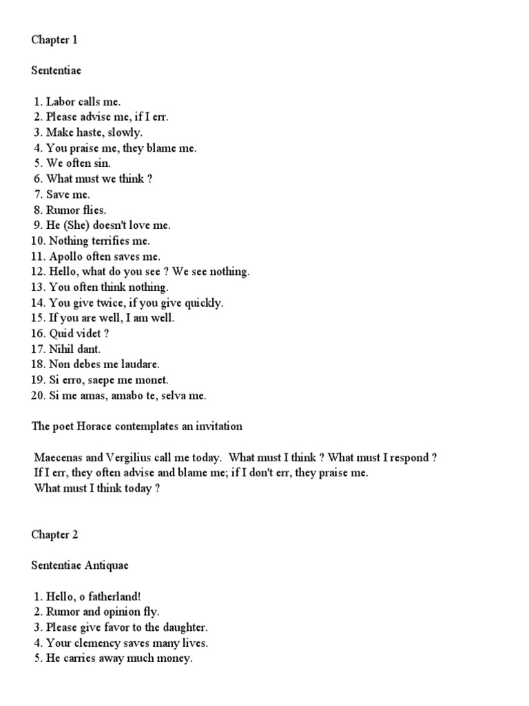 Wheelock's Latin Answers | PDF