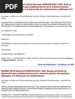 NORMA Oficial Mexicana NOM-137-SSA1-2008, Etiquetado de Dispositivos Médicos | PDF ...