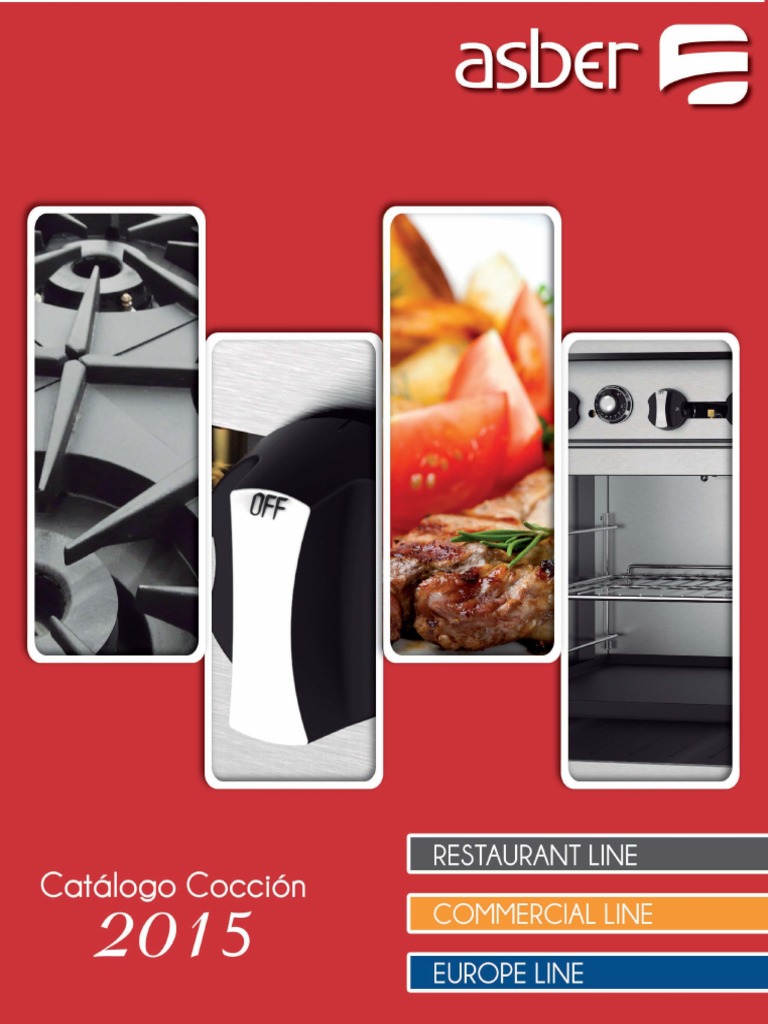 + ASBER - Catálogo Cocción 2015. | PDF