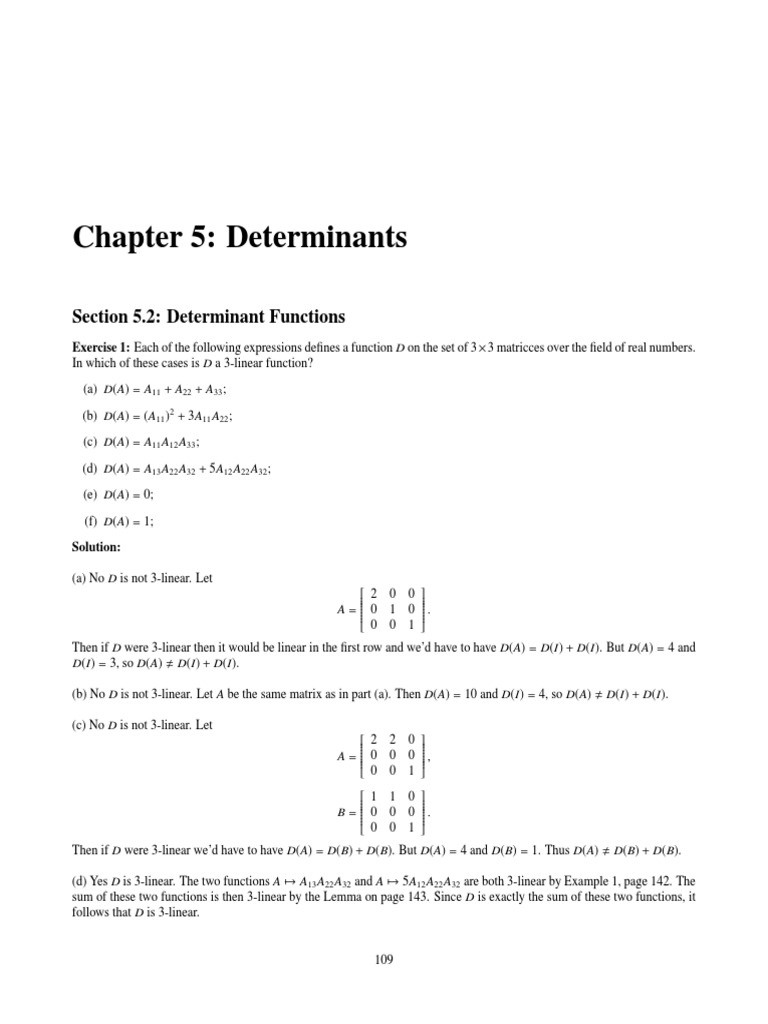 SolutionHoffmanAlgebra Chapter5 | PDF