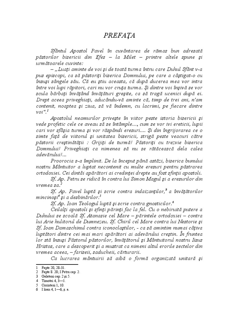 Critica Ereziei Baptiste-Corectat | PDF