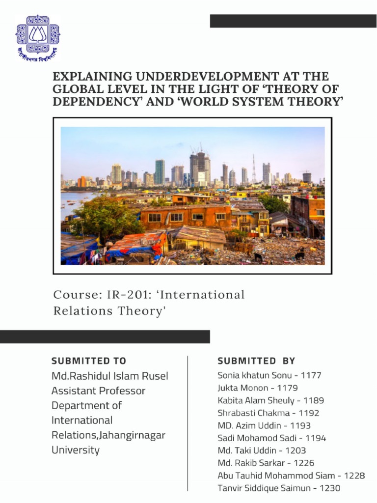 Underdevelopment | PDF | World Systems Theory | Capitalism