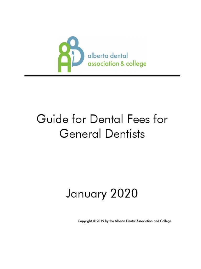 2020 USCLS GP Guide For Dental Fees | PDF | Periodontology | Dentistry