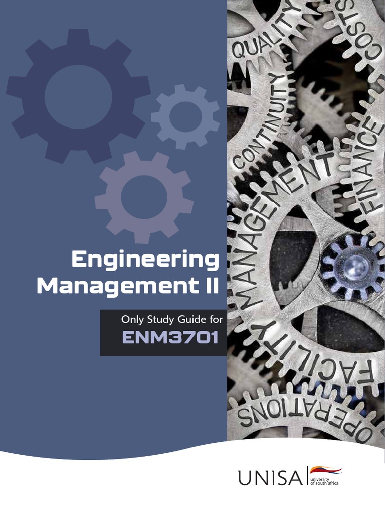 ENM3701 Study Guide Overview | PDF | Technology & Engineering