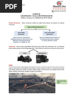 Get Science Chapter 3 Coal and Petroleum Class 8 Notes FREE PDF | PDF ...