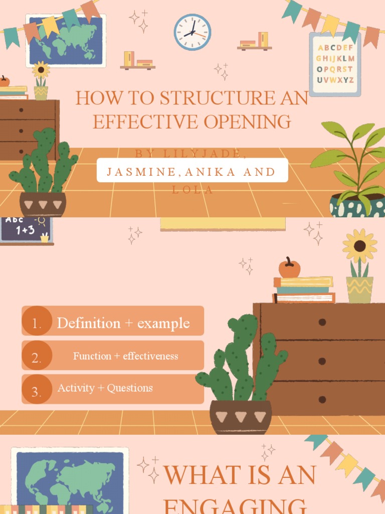How To Create An Engaging Opening | PDF