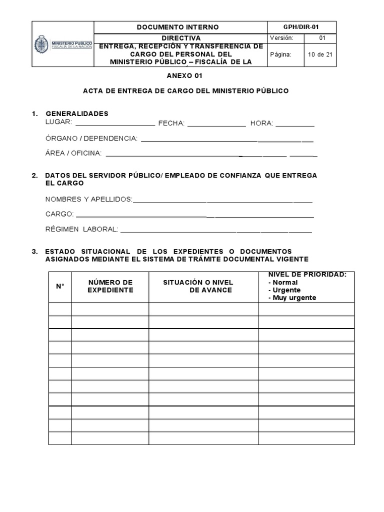 Formato de Entrega de Cargoo | PDF