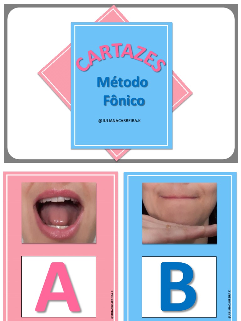 Cartazes - método fônico | PDF