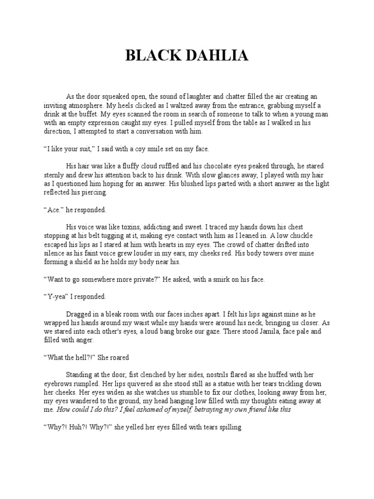 Black Dahlia | PDF