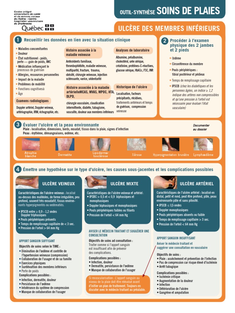 Outils Syntheses en Soin de Plaie Et Traitement Local de La Plaie | PDF ...